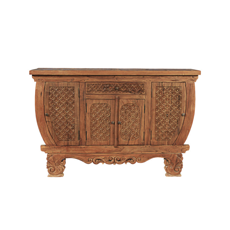 Buffet half moon with carvings – ArteModo Interior